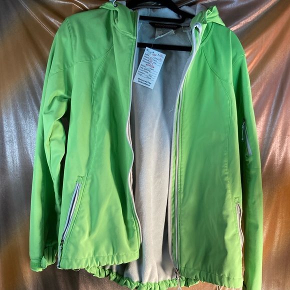 Black Diamond | Jackets & Coats | Vintage Black Diamond Lime Green ...